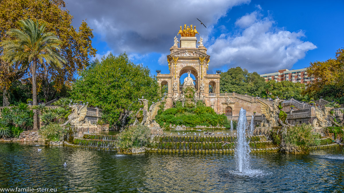 Cascada Monumental Barcelona | Familie Sterr